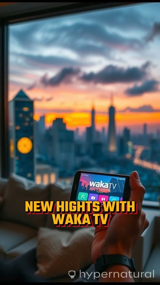 Experience Waka TV: Live Streaming Redefined! | Hypernatural