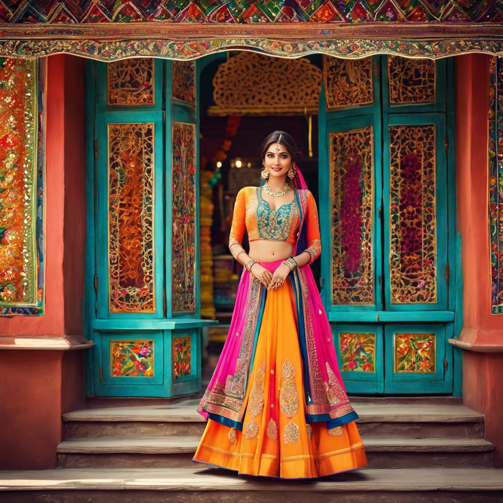How to make Bollywood’s colorful traditional attire-style Videos using ...